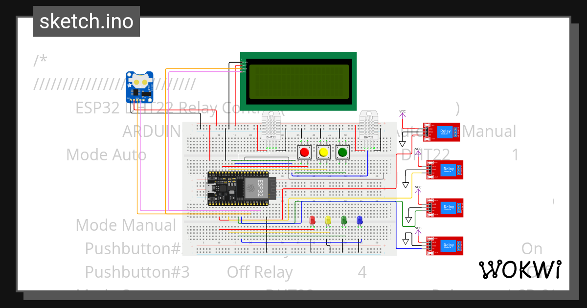 Control_Relay_SW+LCD - Wokwi ESP32, STM32, Arduino Simulator