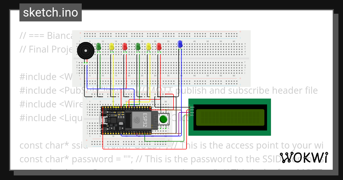final project bceruti - Wokwi ESP32, STM32, Arduino Simulator