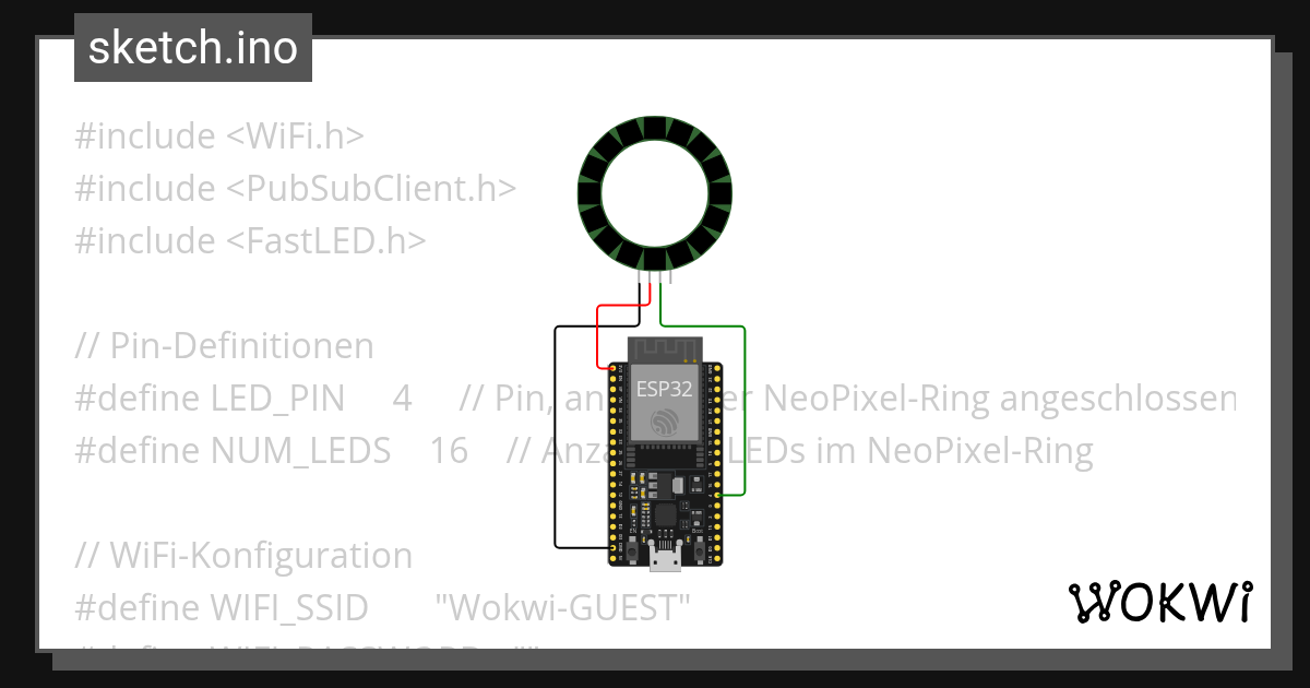 neopixel - Wokwi ESP32, STM32, Arduino Simulator