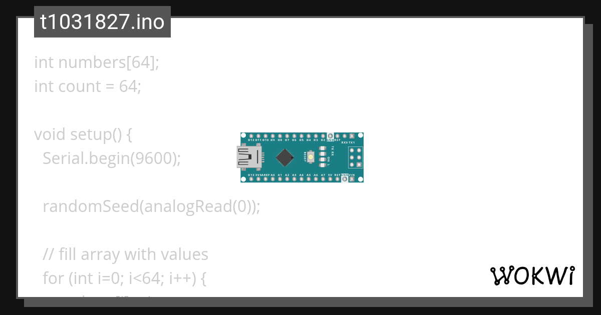 True Random unique - Wokwi ESP32, STM32, Arduino Simulator