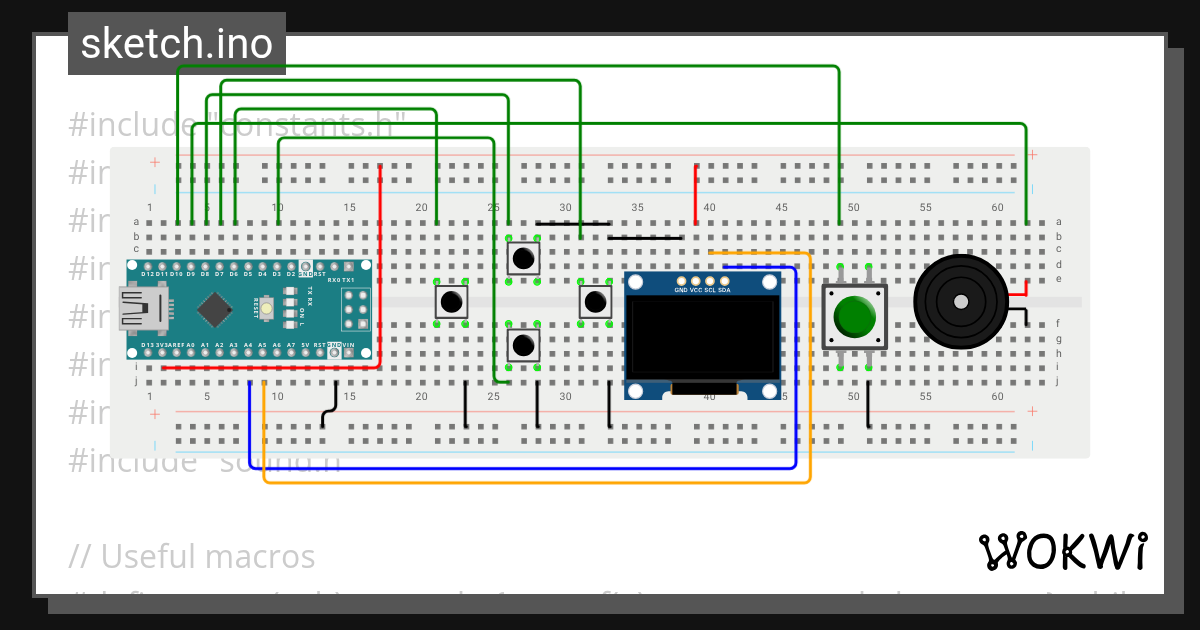 Proyecto DOOM - Wokwi ESP32, STM32, Arduino Simulator