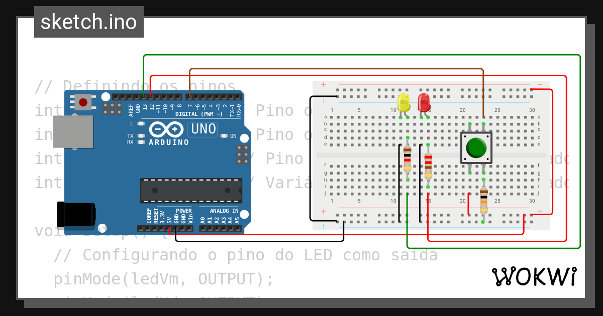 Projeto Novo Wokwi Esp32 Stm32 Arduino Simulator 9067