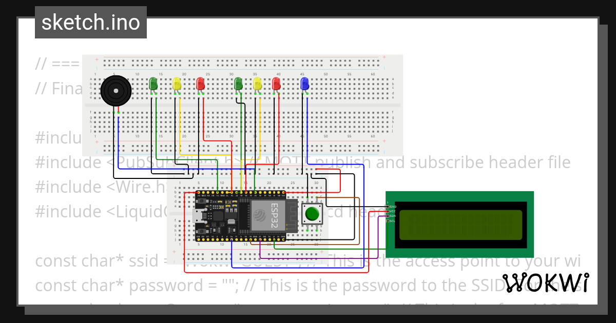 CEIS 114 Christopher Shrum Final Project - Wokwi ESP32, STM32, Arduino Simulator