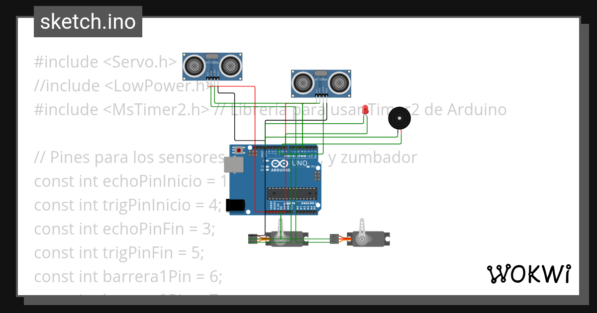 TP5 microcontroladores - Wokwi ESP32, STM32, Arduino Simulator
