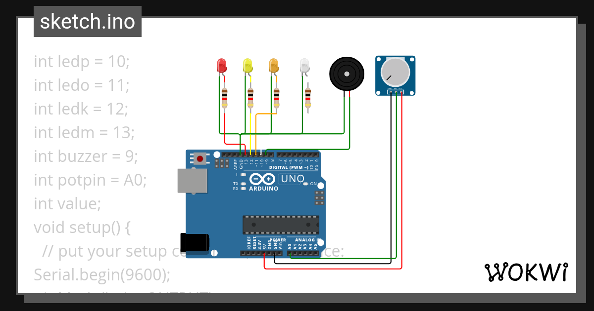 Project1 Led Devi Wokwi Esp32 Stm32 Arduino Simulator 6706