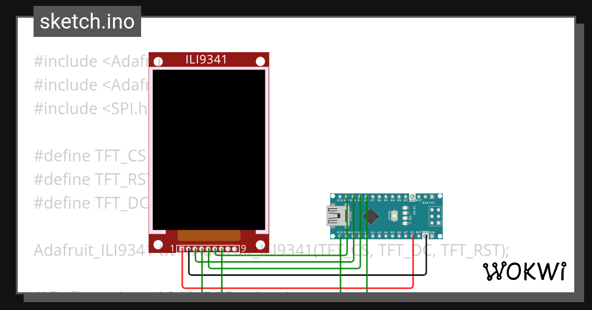 concentric rainbow circles by arvind - Wokwi ESP32, STM32, Arduino Simulator