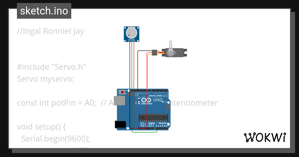 Mid Individual Assignment 3 Ingal Ronniel - Wokwi ESP32, STM32, Arduino Simulator