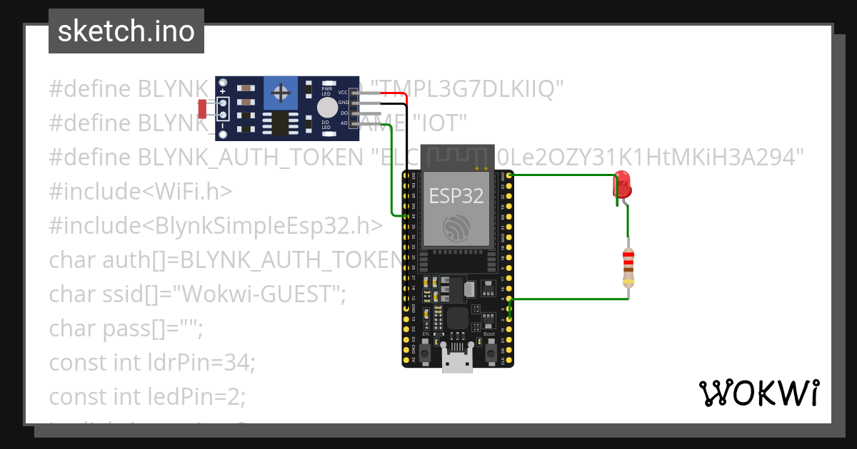 Group 9 Iot Project Wokwi Esp32 Stm32 Arduino Simulator