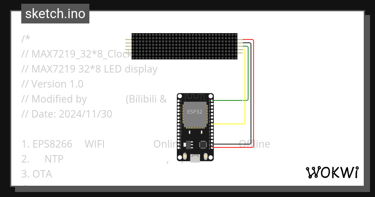Wokwi - Online ESP32, STM32, Arduino Simulator