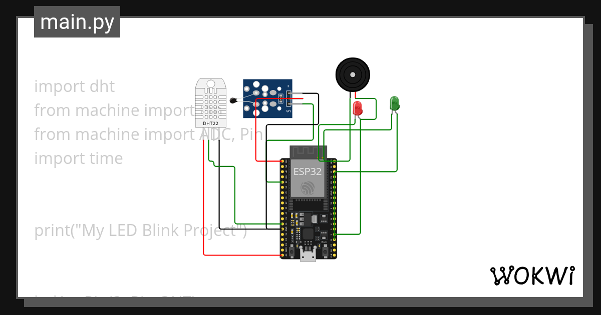 Wokwi - Online ESP32, STM32, Arduino Simulator