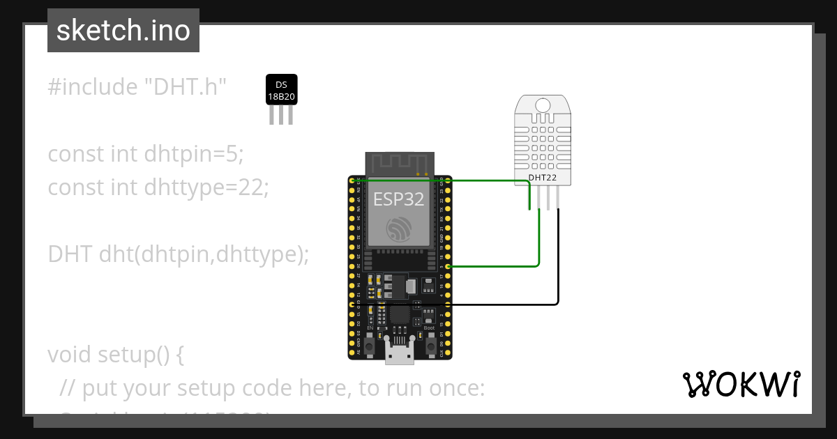 Temperature Wokwi Esp32 Stm32 Arduino Simulator 6148