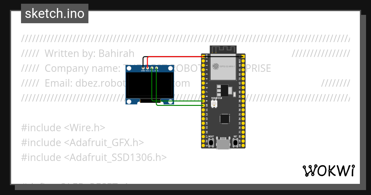 ddd - Wokwi ESP32, STM32, Arduino Simulator