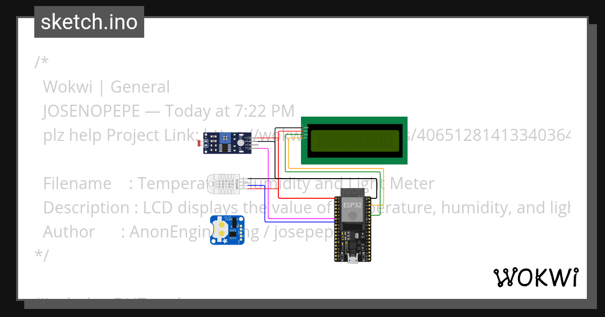 JOSENOPEPE_Device - Wokwi ESP32, STM32, Arduino Simulator