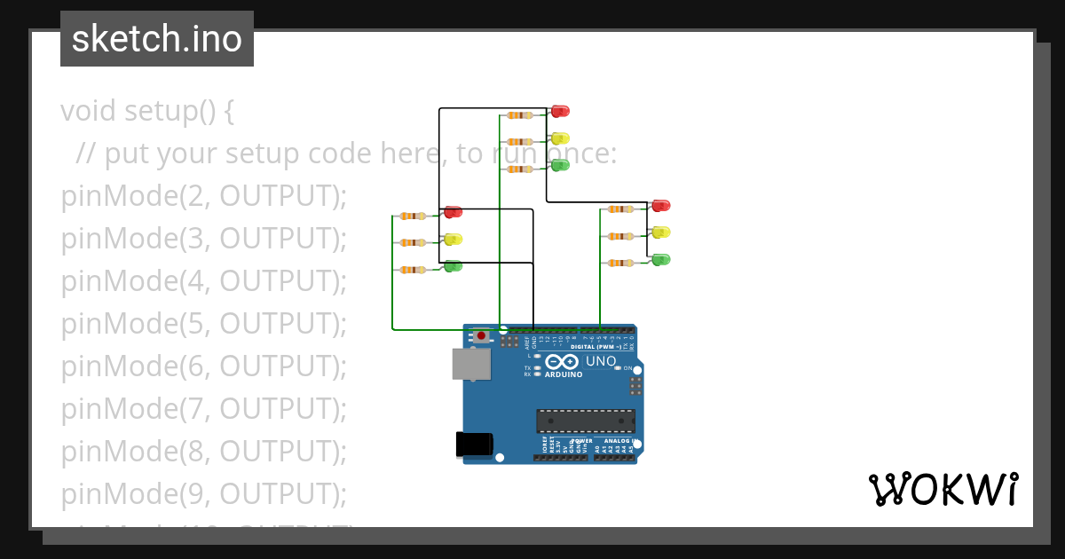 berhasil(?) - Wokwi ESP32, STM32, Arduino Simulator