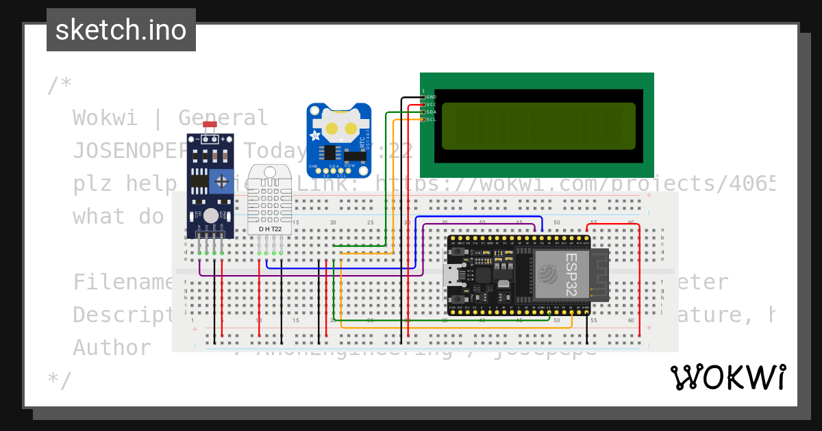 Josenopepedevice Mkii Wokwi Esp32 Stm32 Arduino Simulator