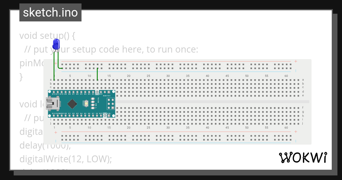 Arduino Nano Test Wokwi Esp32 Stm32 Arduino Simulator
