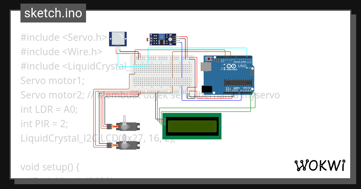 Simulasi 2 - Wokwi ESP32, STM32, Arduino Simulator