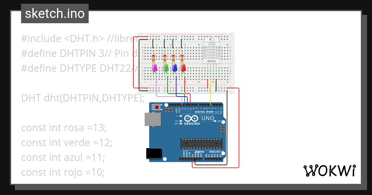 Humedad Y Temperatura Flxrxs Wokwi Esp32 Stm32 Arduino Simulator 