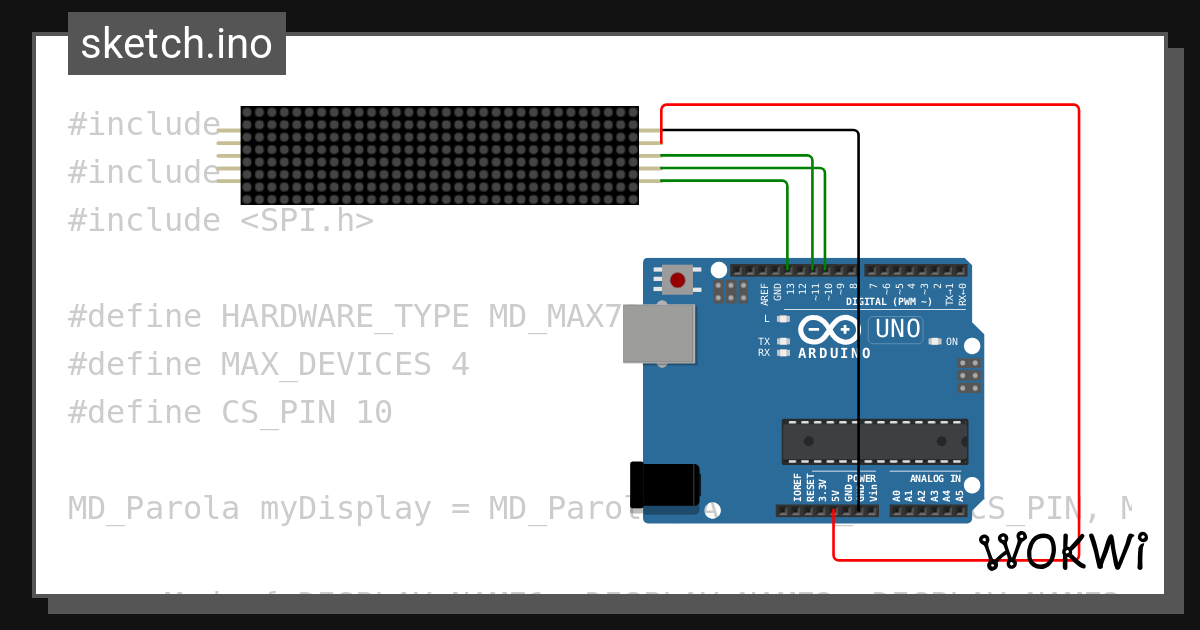Running Text Copy Wokwi Esp32 Stm32 Arduino Simulator 4273