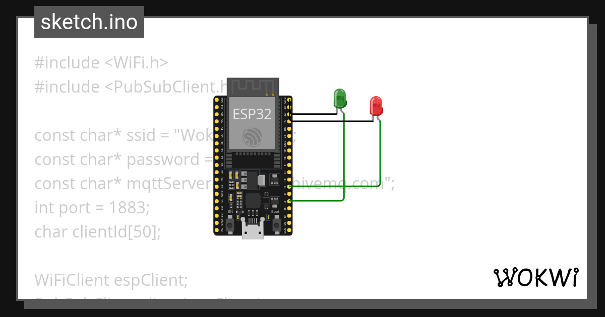 DHT RECEIVER WARNING - Wokwi ESP32, STM32, Arduino Simulator