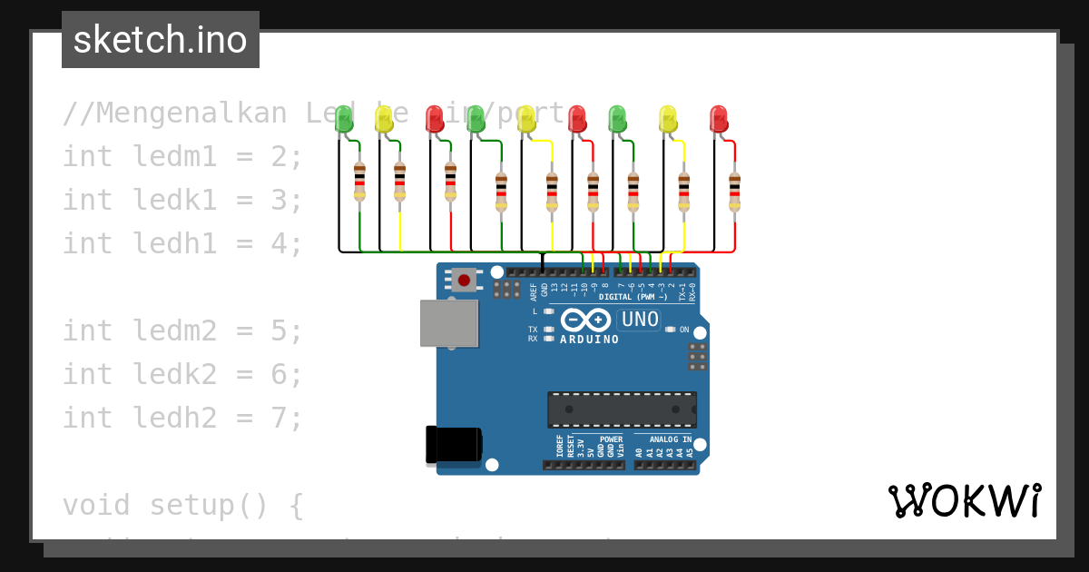 Lampu Lintas X3 Abiyyu Ikbar Al Baihaqi Wokwi Esp32 Stm32 Arduino Simulator 0309