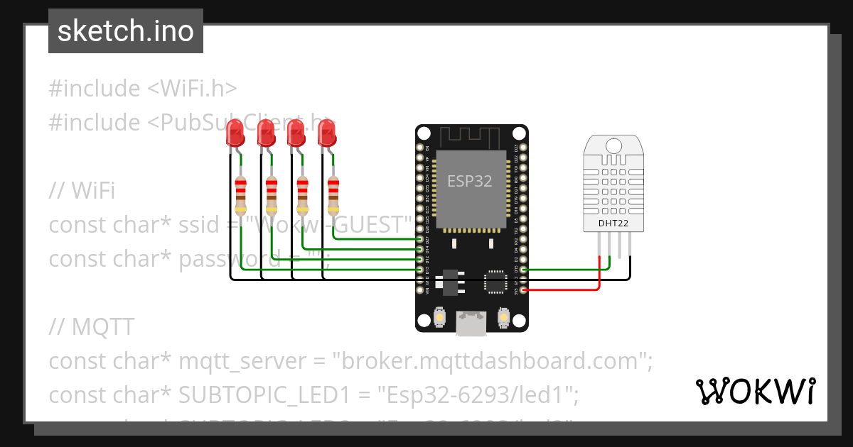 Wokwi - Online ESP32, STM32, Arduino Simulator