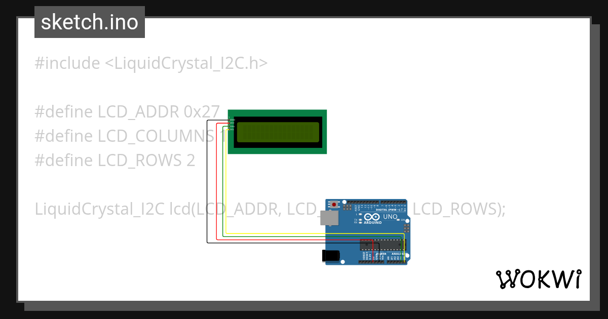 I2C_LCD.ino - Wokwi ESP32, STM32, Arduino Simulator