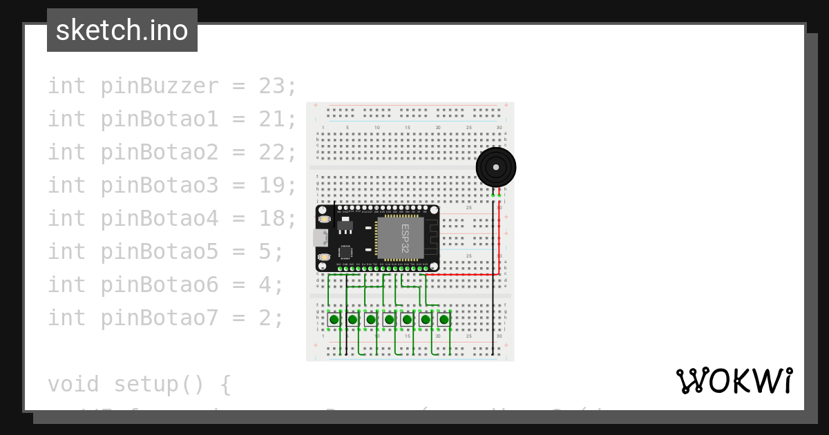 07pianomusical Wokwi Esp32 Stm32 Arduino Simulator
