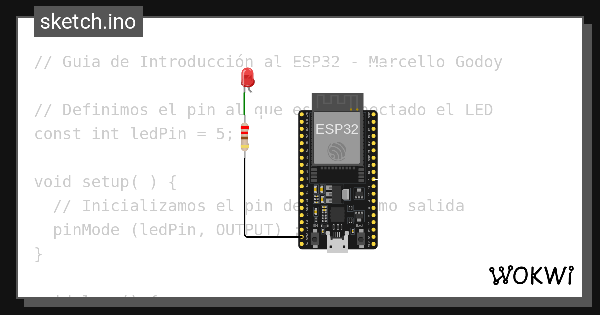 Ejercicio 1 Marcello Godoy 3ba Wokwi Esp32 Stm32 Arduino Simulator 1879