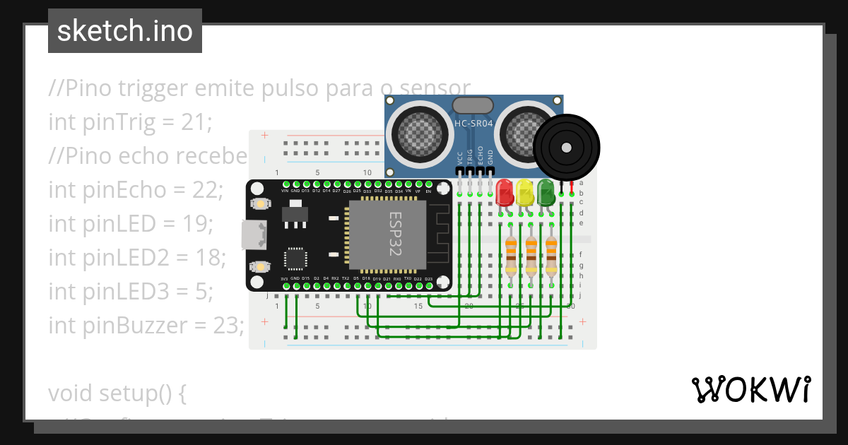 08sensorestacionamento Wokwi Esp32 Stm32 Arduino Simulator 