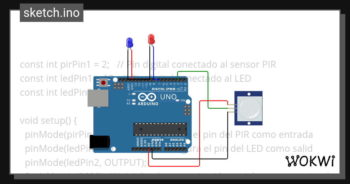 Sensor movimiento jona - Wokwi ESP32, STM32, Arduino Simulator