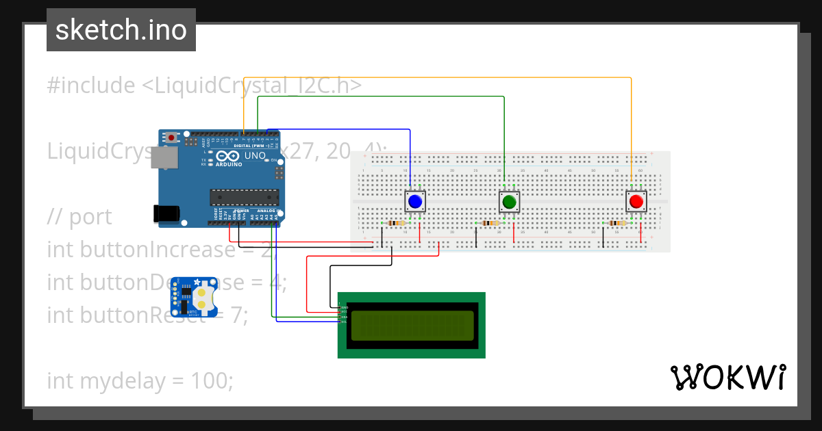 PushButton1 - Wokwi ESP32, STM32, Arduino Simulator