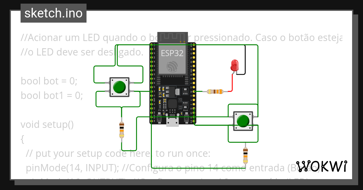 q3 - Wokwi ESP32, STM32, Arduino Simulator