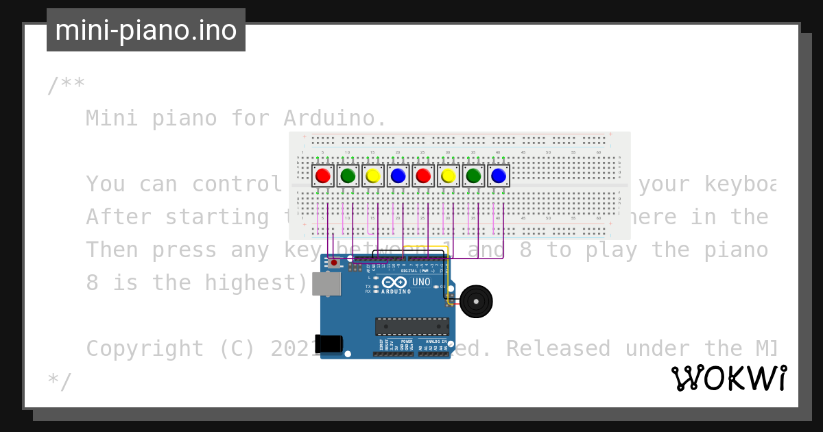 Alisa Nabila Piano Infora Wokwi Esp32 Stm32 Arduino Simulator 6119