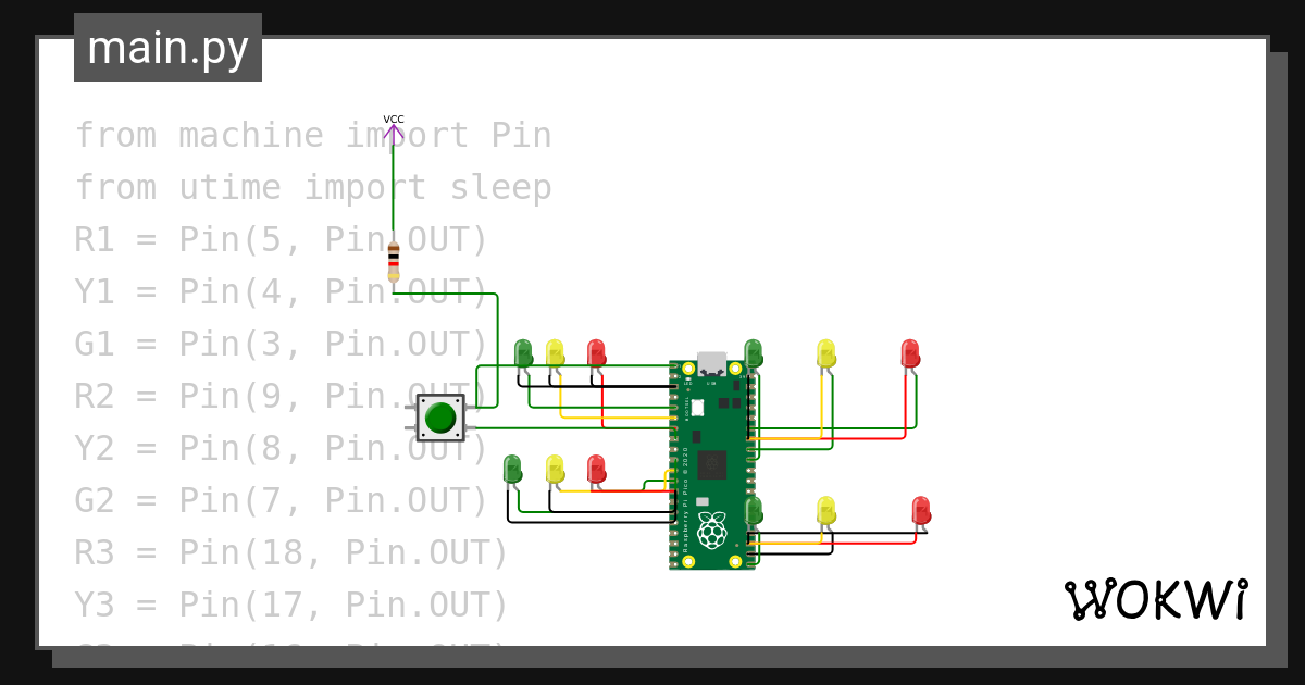 Blink With Micropython Copy 3 Wokwi Esp32 Stm32 Arduino Simulator 9179
