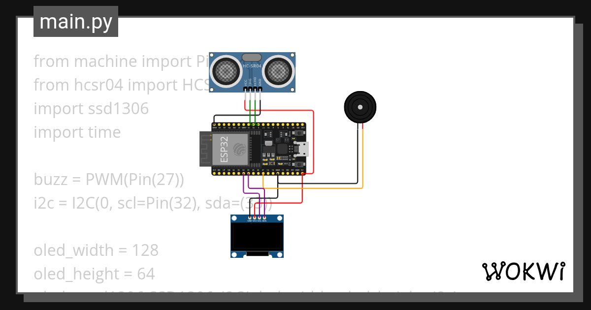 Carrick motion sensor - Wokwi ESP32, STM32, Arduino Simulator