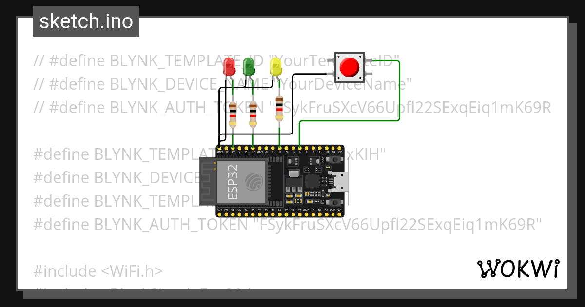 led 3 - Wokwi ESP32, STM32, Arduino Simulator