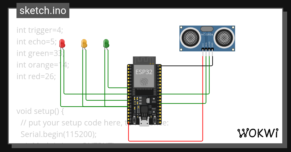 lab task 1 - Wokwi ESP32, STM32, Arduino Simulator