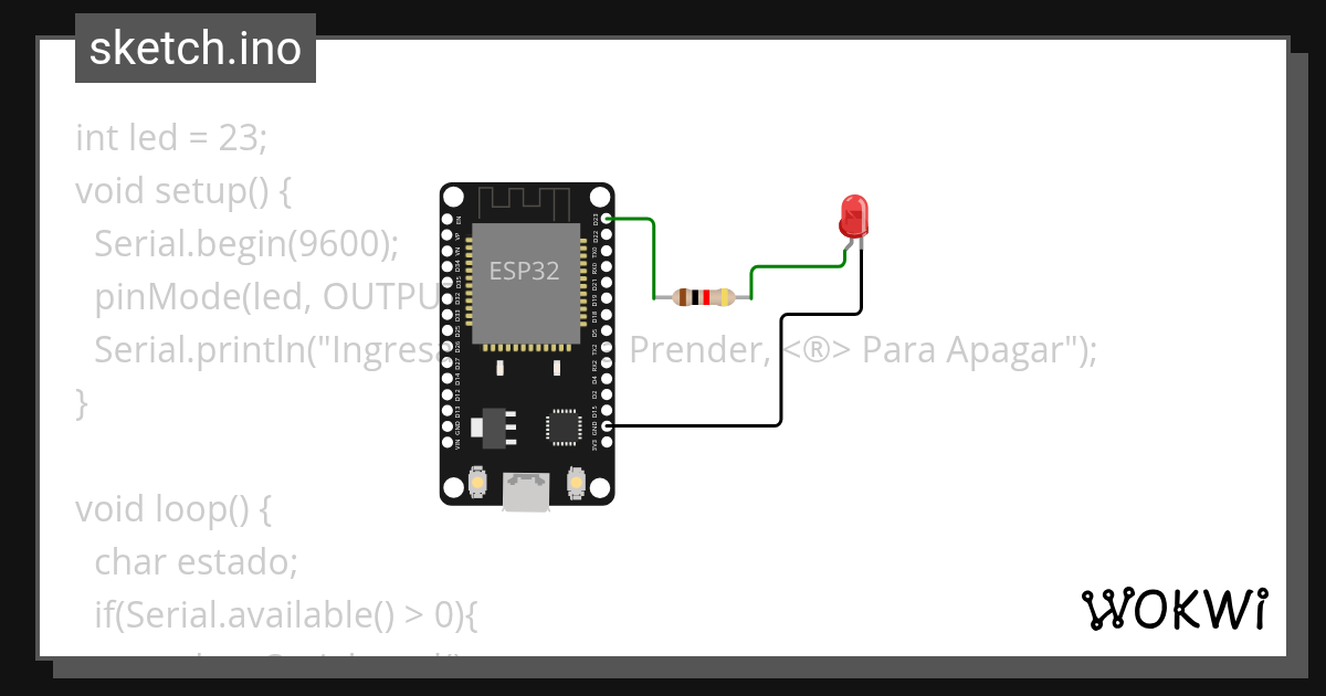 practica 7 - Wokwi ESP32, STM32, Arduino Simulator