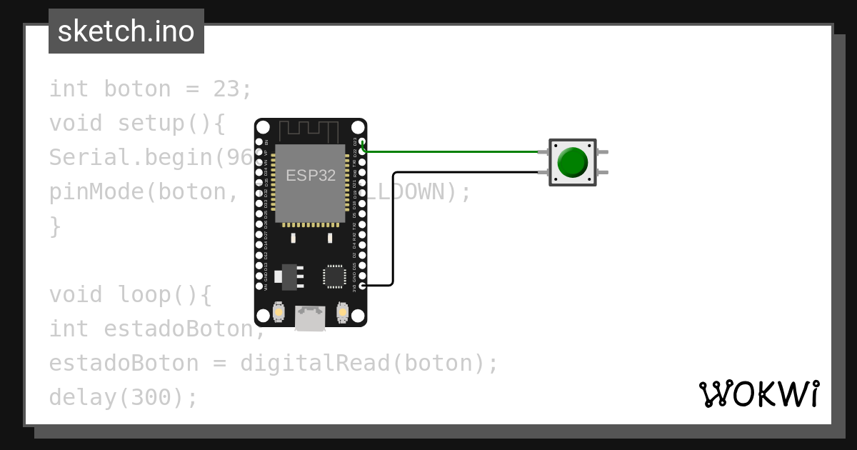 Práctica 05 Wokwi Esp32 Stm32 Arduino Simulator 4242