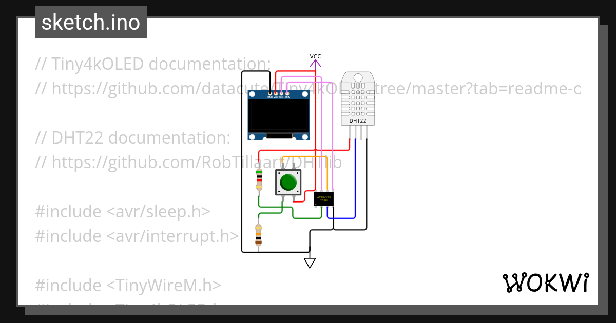 temperature-display-attiny85 - Wokwi ESP32, STM32, Arduino Simulator