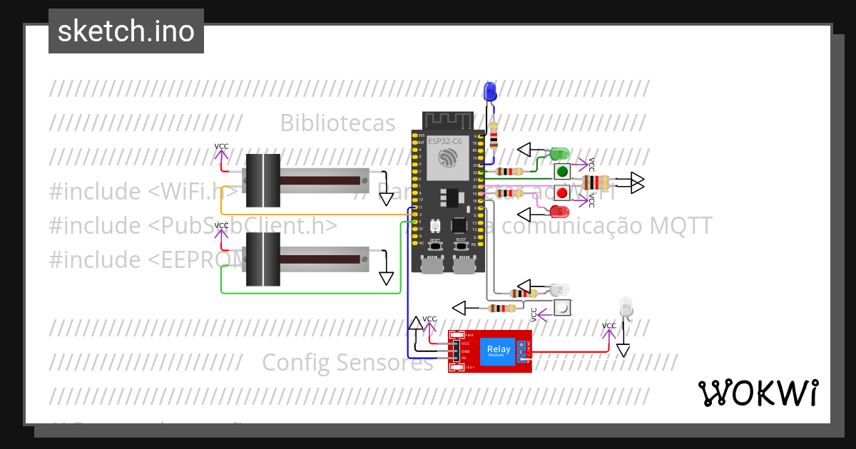Smart plug - Wokwi ESP32, STM32, Arduino Simulator