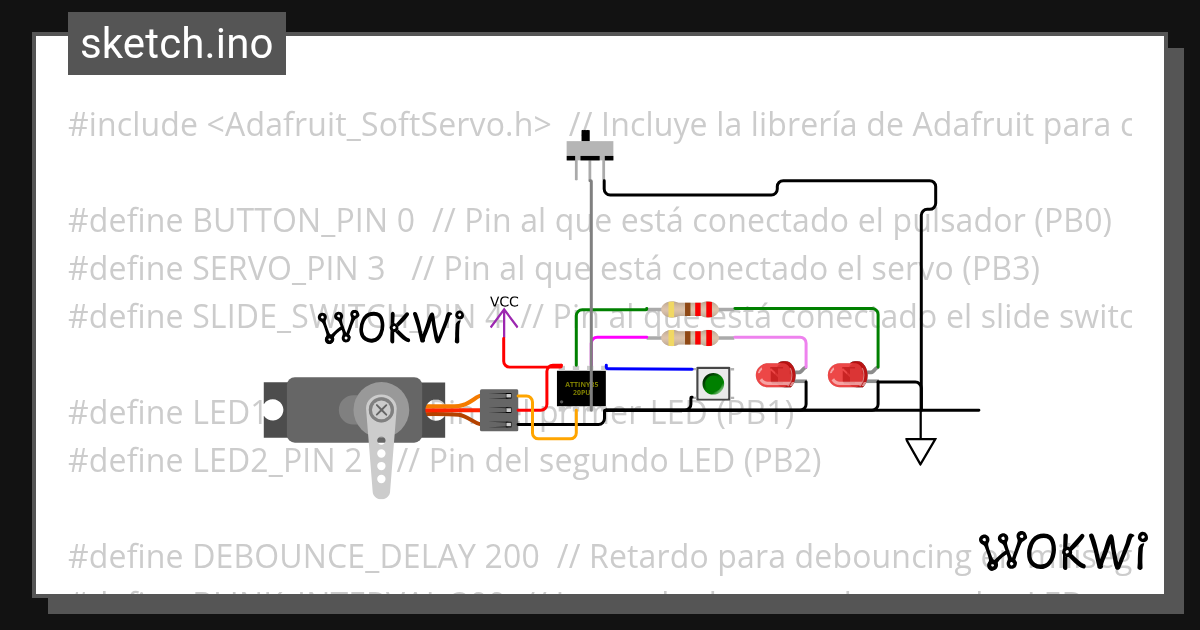 DT 2 tiempos mod - Wokwi ESP32, STM32, Arduino Simulator