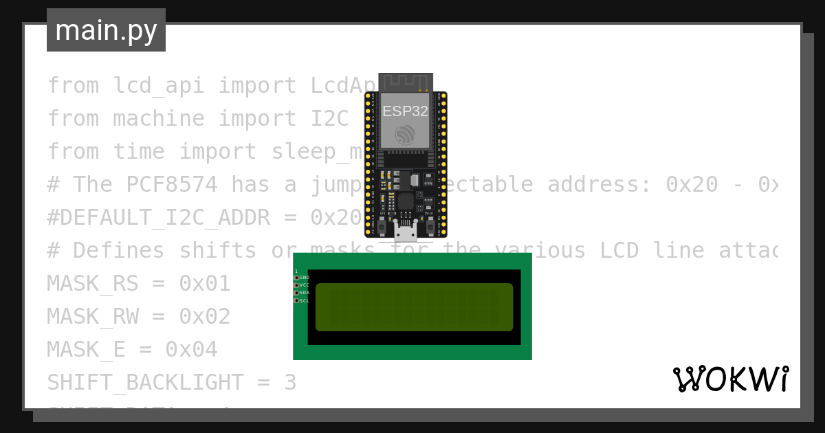 L2c Wokwi Esp32 Stm32 Arduino Simulator 6545