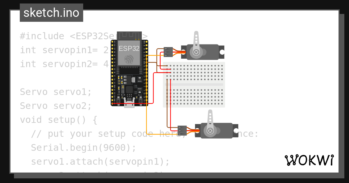 Servo Wokwi Esp32 Stm32 Arduino Simulator 0168