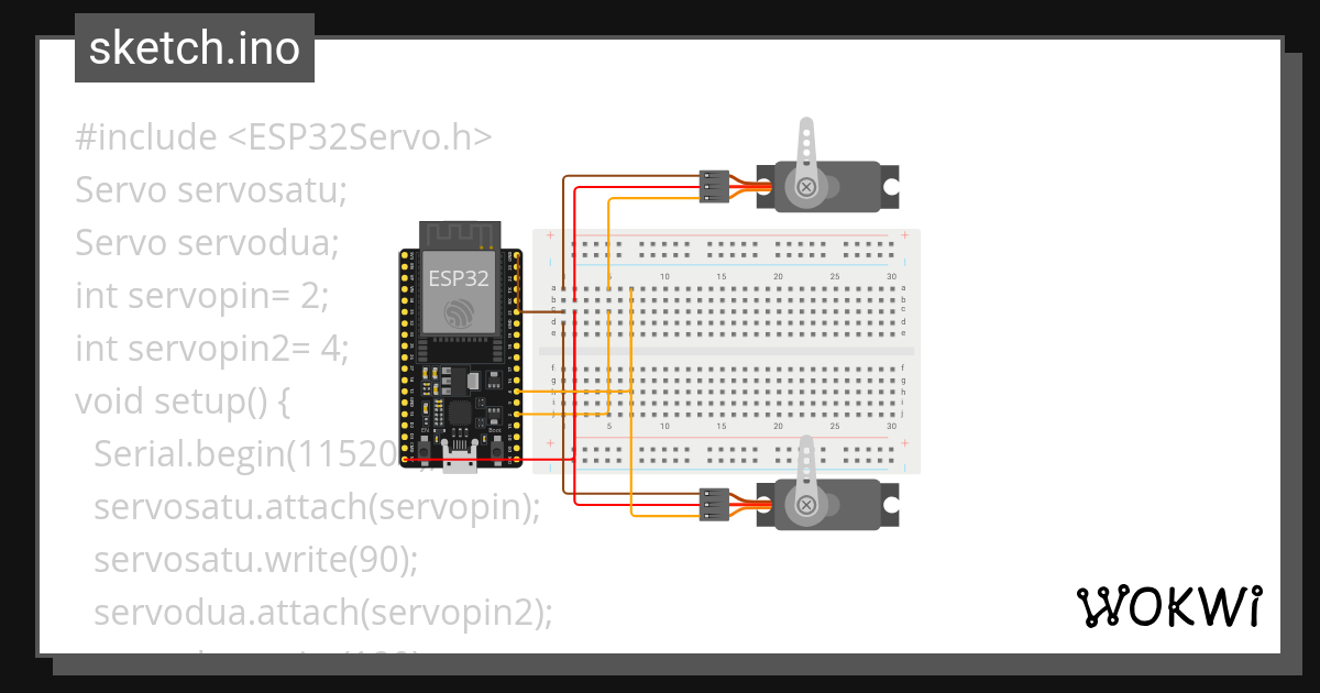 Servo - Wokwi ESP32, STM32, Arduino Simulator