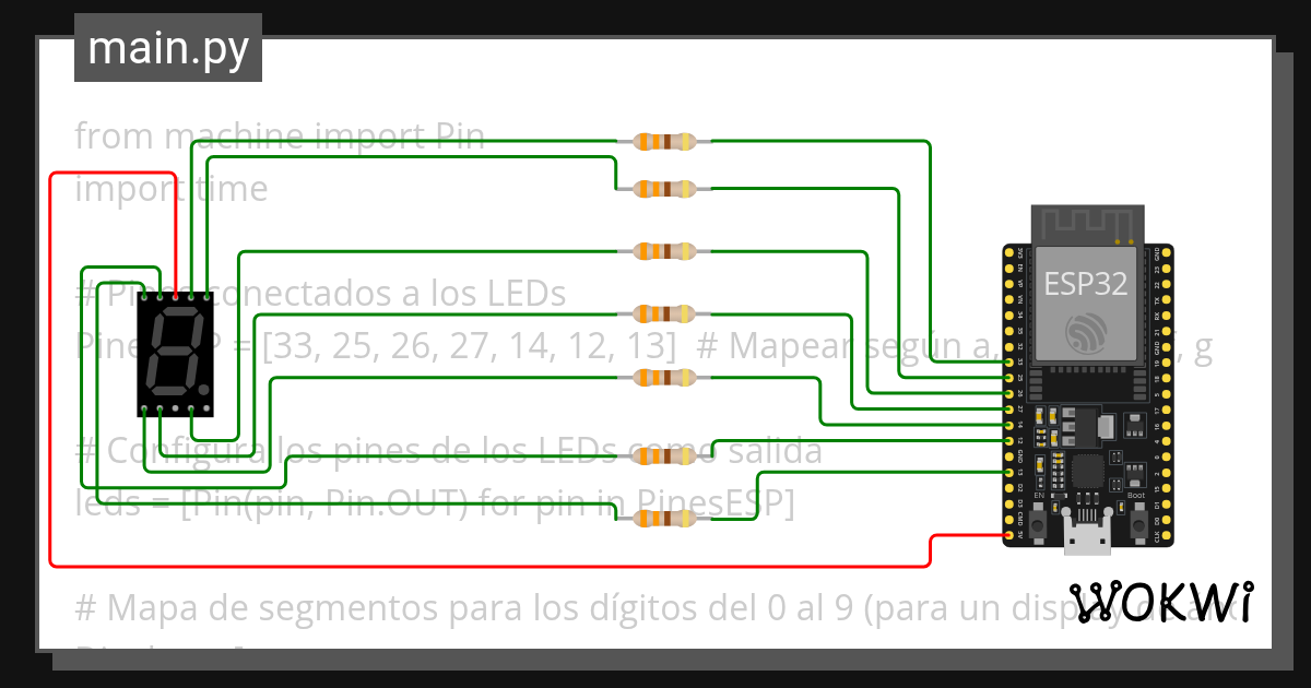 Contador Clase 2408 Wokwi Esp32 Stm32 Arduino Simulator 
