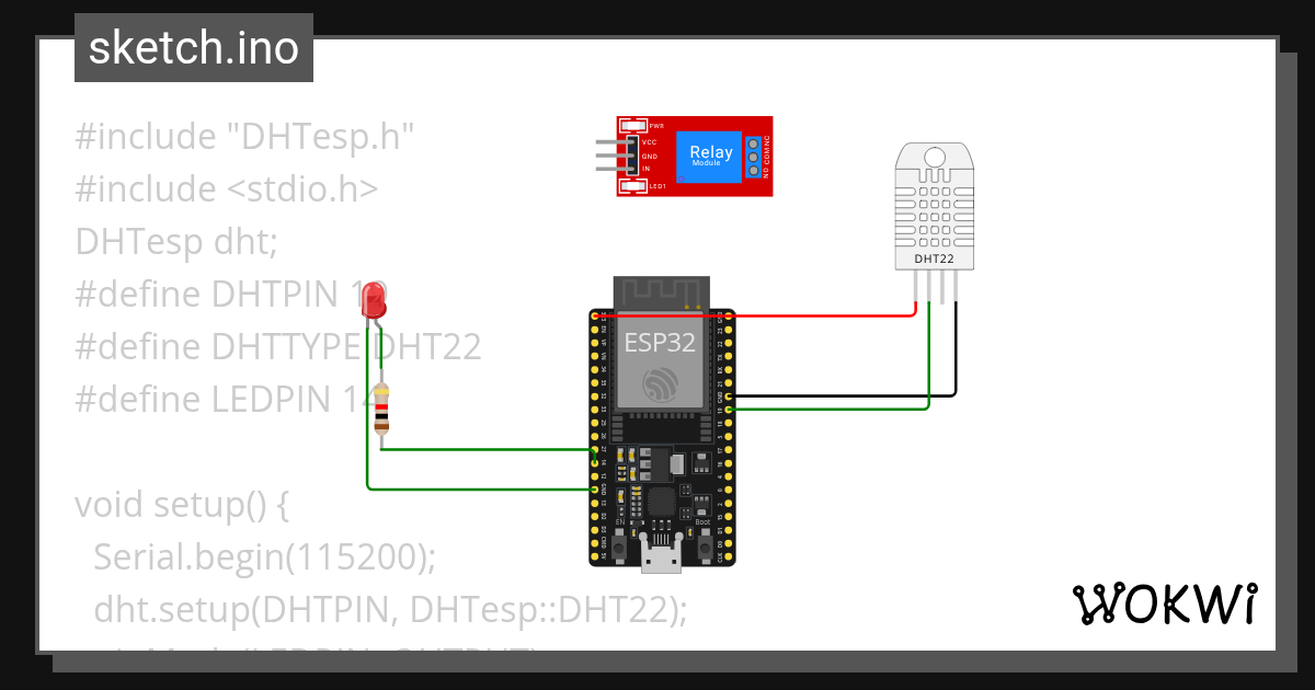 Esp Dht22 Wokwi Esp32 Stm32 Arduino Simulator 1202