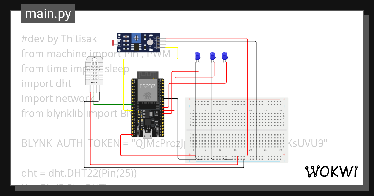 blynk thitisak - Wokwi ESP32, STM32, Arduino Simulator