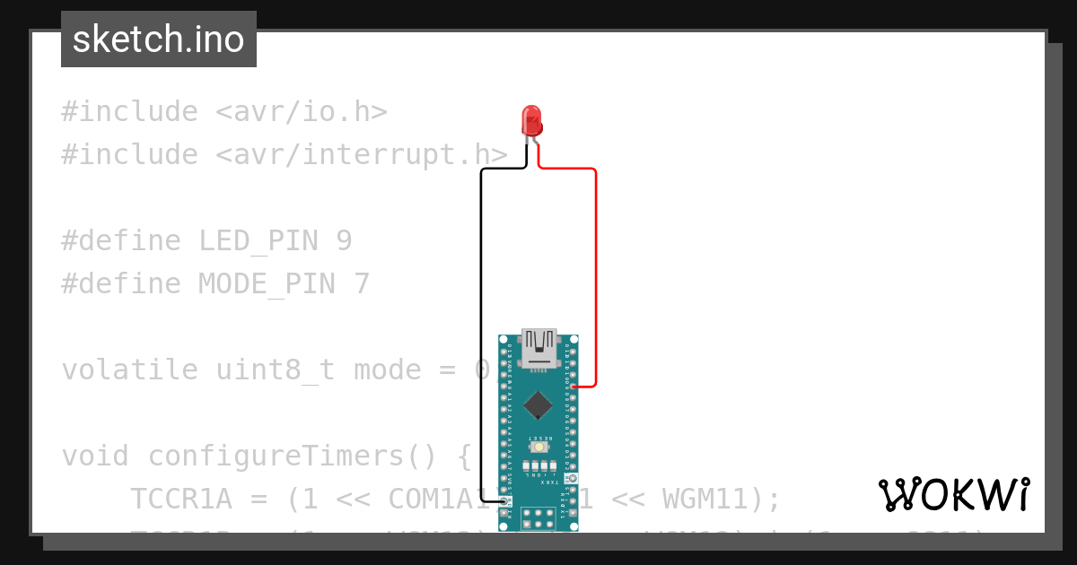 Pwmdimmingledmodes Wokwi Esp32 Stm32 Arduino Simulator 8861